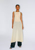 Mesh Sleeveless Maxi Dress | Ann Alder | Official Website